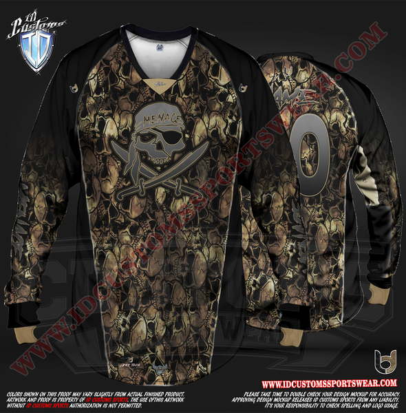 Menace Paintball Pro Shirt – ID Customs SportsWear