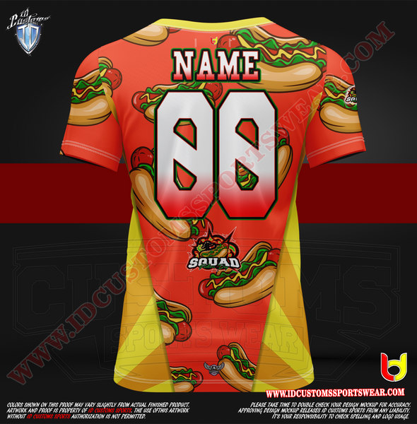 MMM Hot Dogs Boom Squat Custom T-Shirts – ID Customs SportsWear