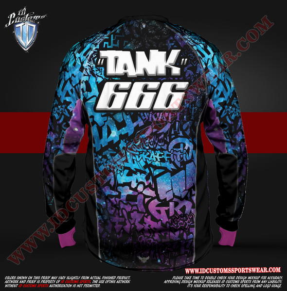 88 Tank 666 Reg Paintball Shirt – ID Customs SportsWear