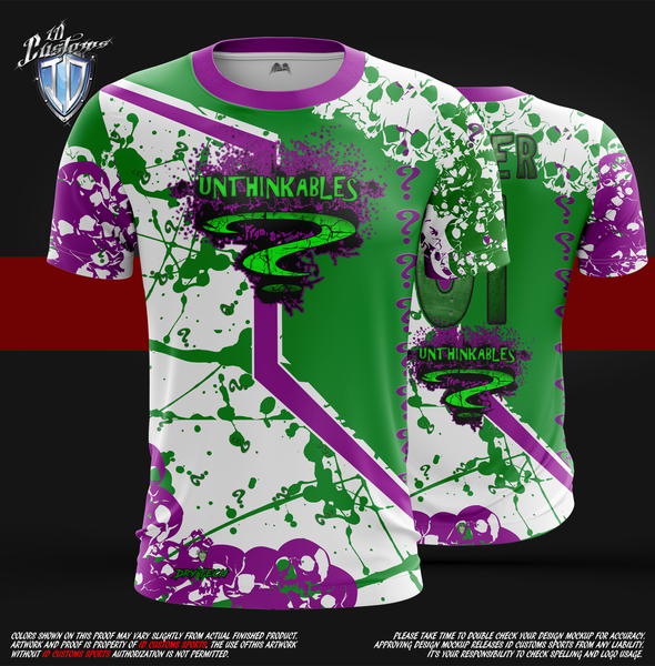 UNTHINKABLES W T-Shirt – ID Customs SportsWear