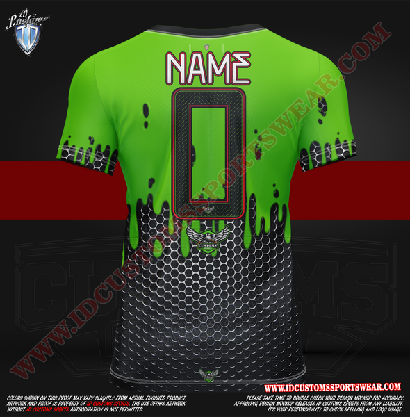 120 Slime Custom T-Shirts – ID Customs SportsWear