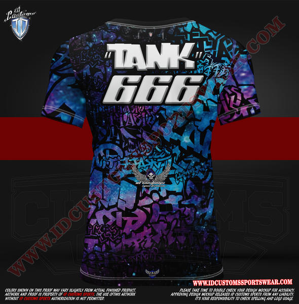 88 TANK 666 Custom T-Shirts – ID Customs SportsWear